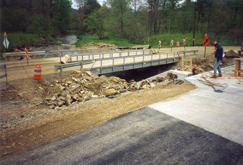 Hinged Portable Bridges - ADM Welding & Fabrication