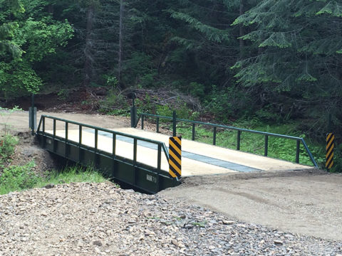 Hinged Portable Bridges - ADM Welding & Fabrication