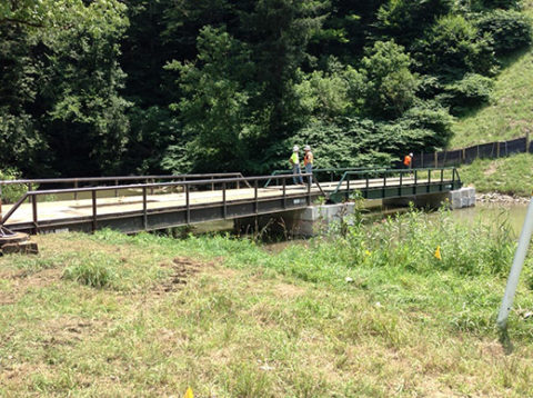 Hinged Portable Bridges - ADM Welding & Fabrication